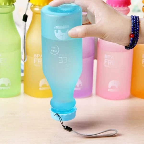 Botella libre de BPA 550 ml – 1 pza – HS Mayoreo