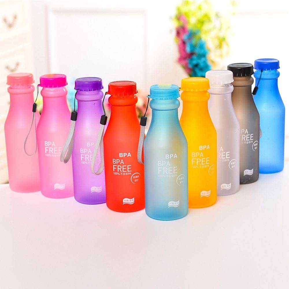 Botella libre de BPA 550 ml – 1 pza – HS Mayoreo