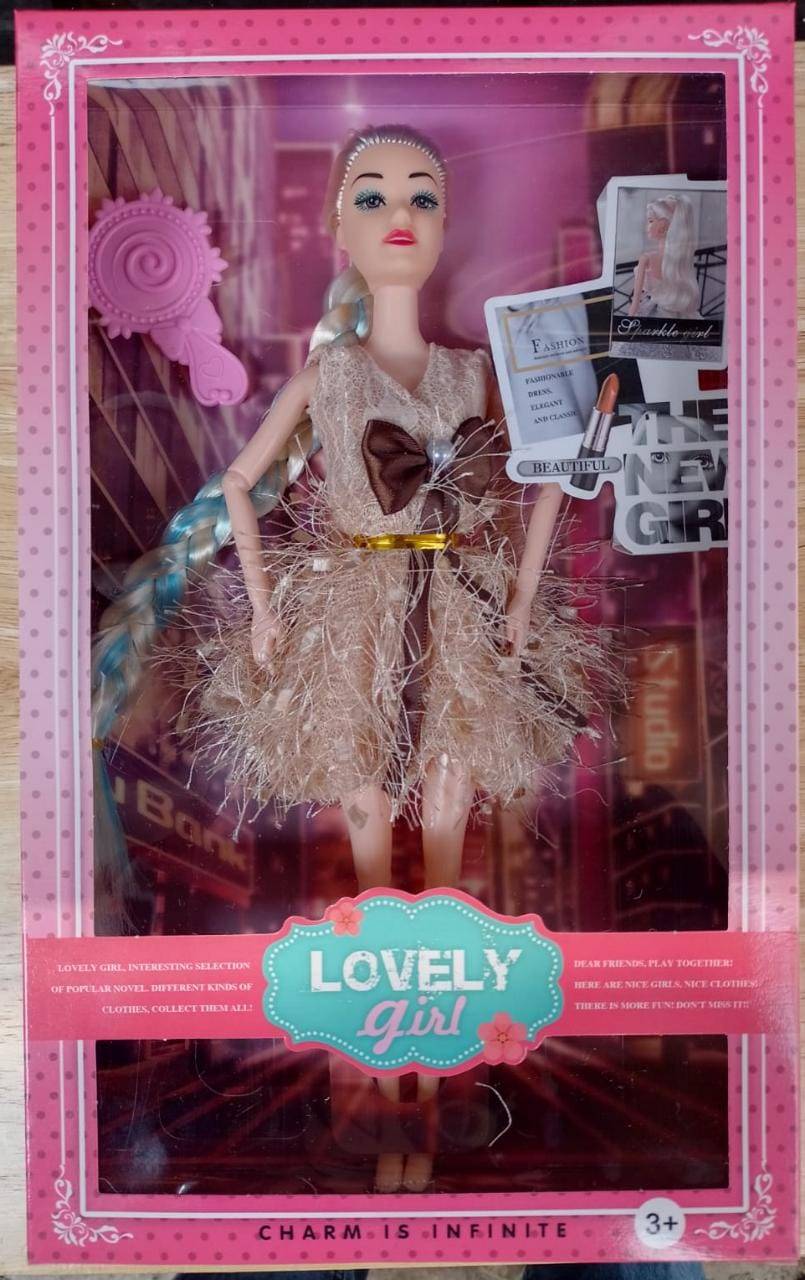 Muñeca Lovely Girl 1pza Hs Mayoreo