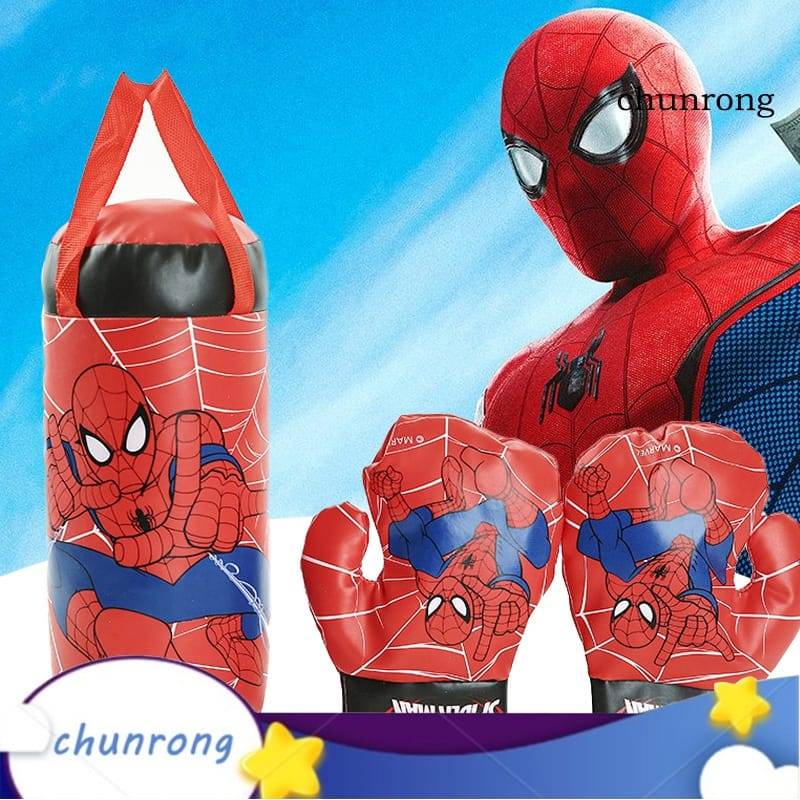 L026- SET DE BOX INFANTIL, DE SPIDERMAN (1 SET) – HS Mayoreo