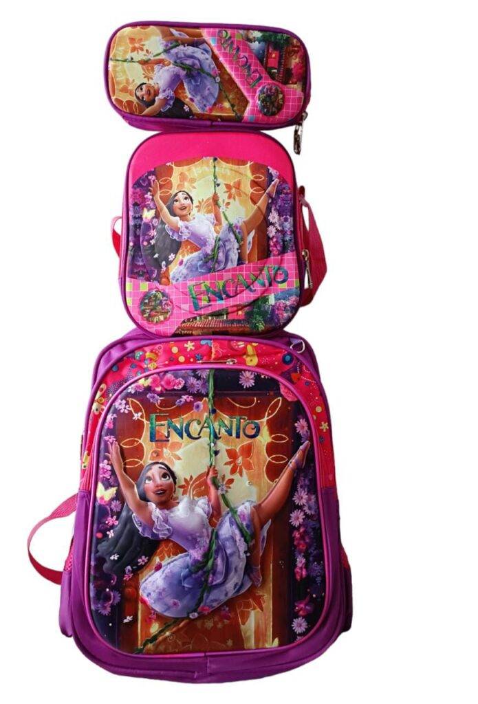 COMBO MOCHILA CON LUZ LED PERSONAJES (1 PZA) – HS Mayoreo