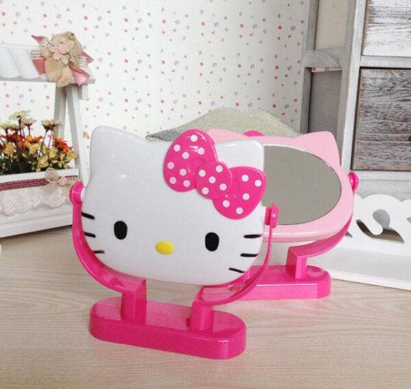 ESPEJO HELLO KITTY CON BASE FIJA (1PZA) – HS Mayoreo