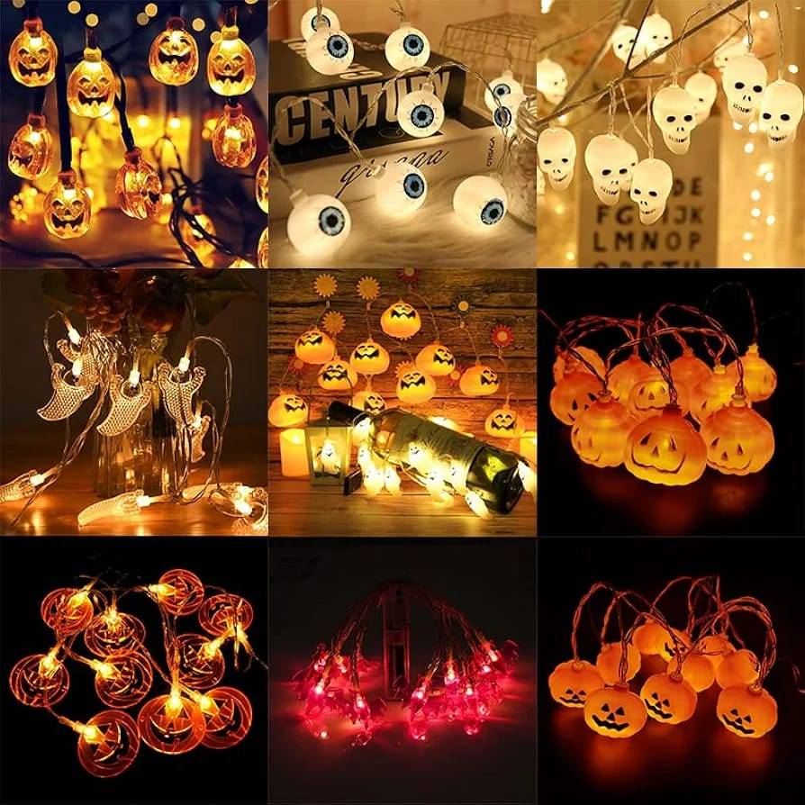 23N54 – SERIE DE LUCES HALLOWEEN. (1PZA) – HS Mayoreo