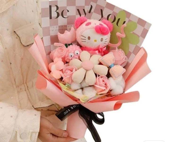 11567 – RAMO FLOWERS STUDIO x «SANRIO» CON LUZ LED y BOLSA DE REGALO (1 ...
